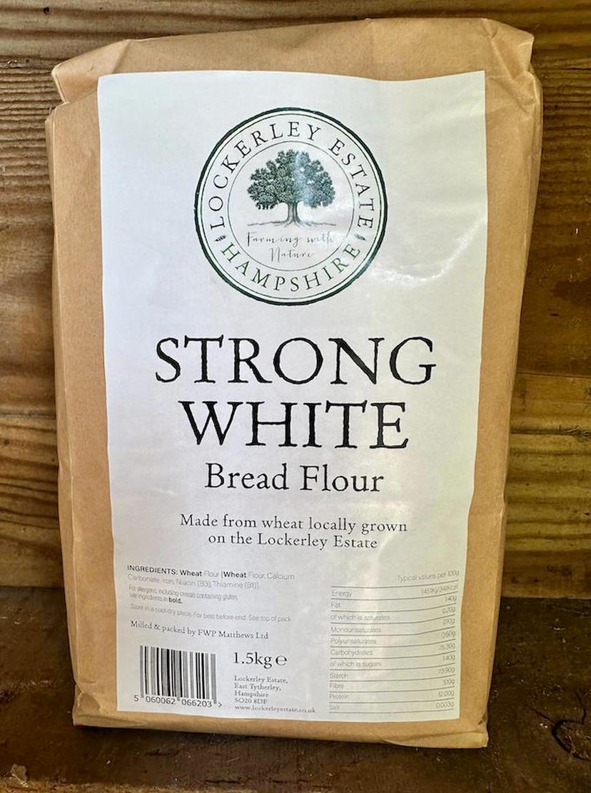 Strong White Bread Flour - Lockerley Estate | Hampshire Market Garden