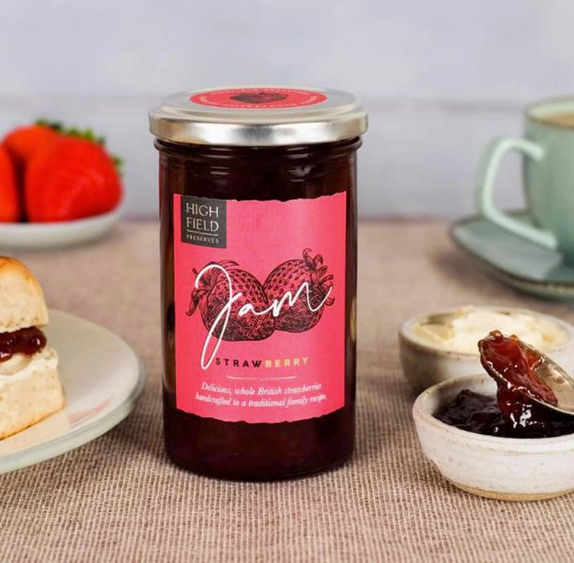 Strawberry Jam – Artisan Batch from Highfield Preserves (320 g ...